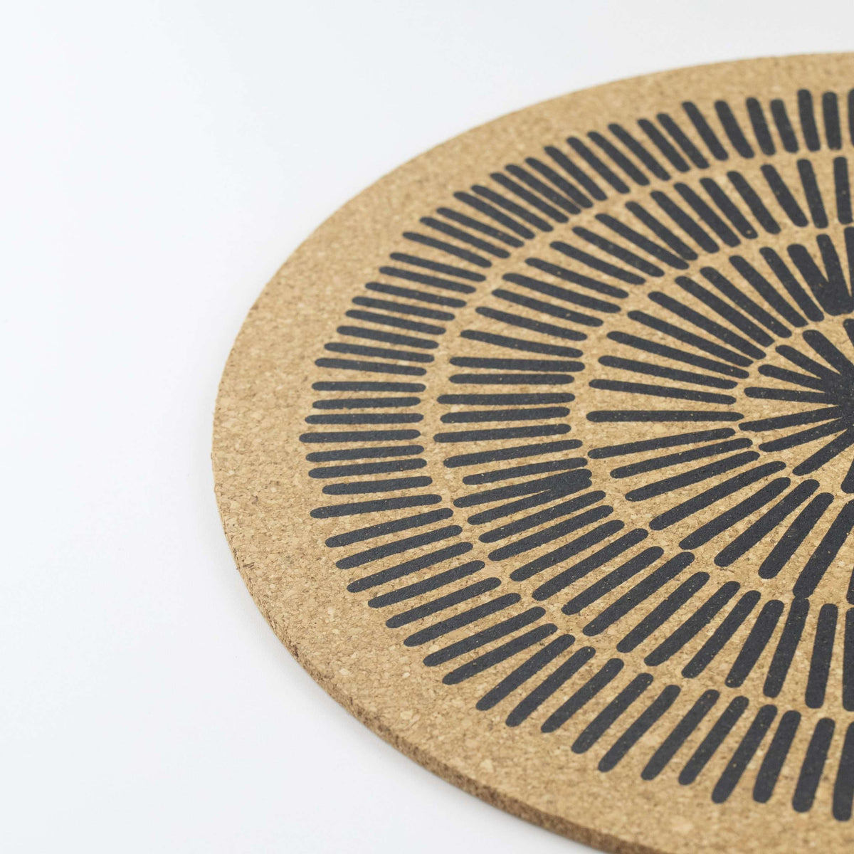 Cork Placemat Set - Sandy Lines – Sass & Spirit